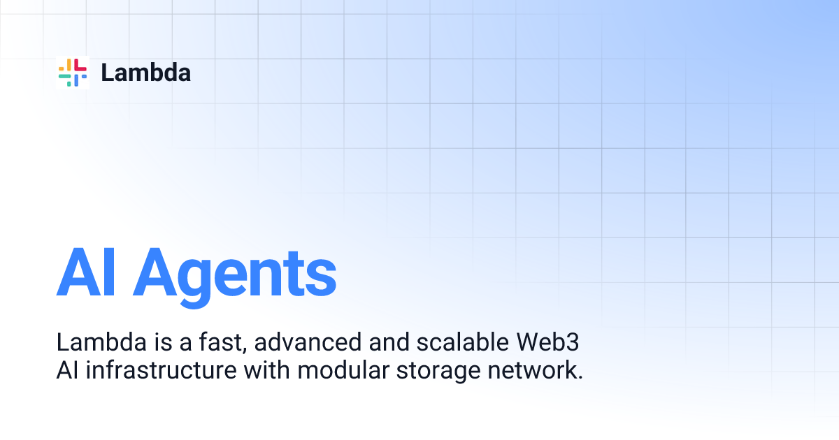 AI Agents | Lambda